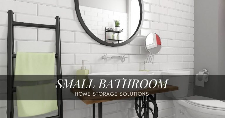 20 Best Small Bathroom Storage Ideas and Hacks - The Modern Mocha